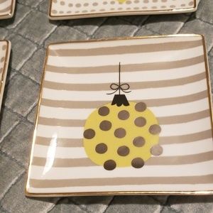 Cost Plus World Market | Kitchen | World Market Square Christmas Plates ...